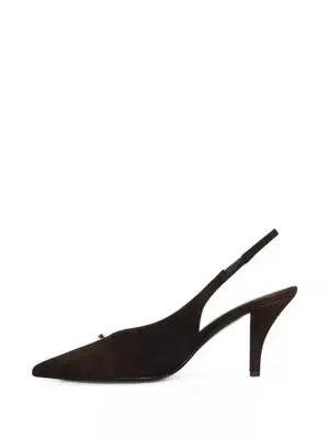 CHANTAL Pointed-toe Slingback Pumps