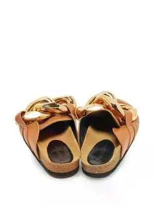 JW Anderson Chain Link Leather Mules