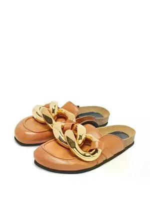 JW Anderson Chain Link Leather Mules