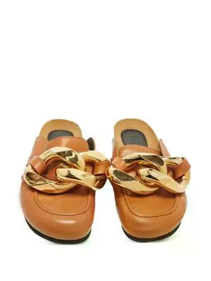 JW Anderson Chain Link Leather Mules