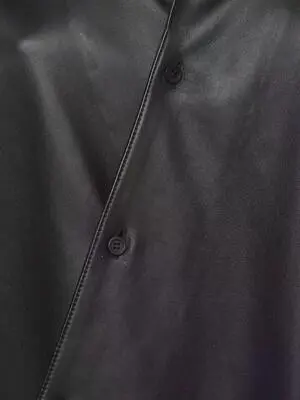 Loewe Asymmetric Hem Leather Jacket