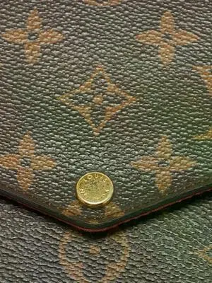 LOUIS VUITTON Félicie Monogram Shoulder Bag - Brown