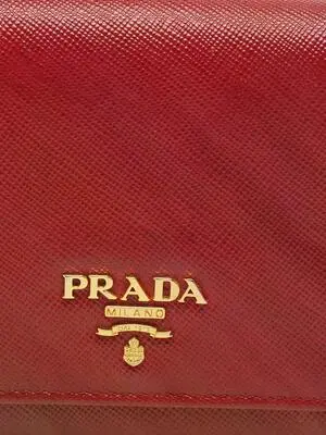 Prada Saffiano Leather Flap Wallet