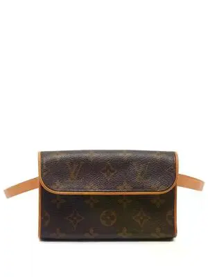 LOUIS VUITTON Monogram Florentine Belt Bag - Brown