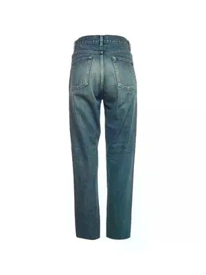 Saint Laurent Distressed Slim-fit Jeans