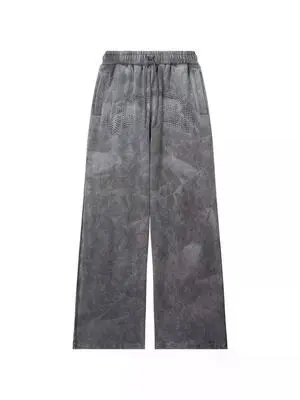 Gcds Studded Logo-patch Track Pants