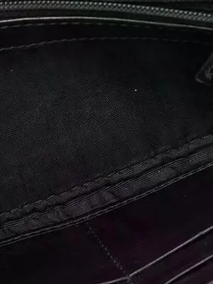 Gucci Guccissima Continental Leather Wallet - Black