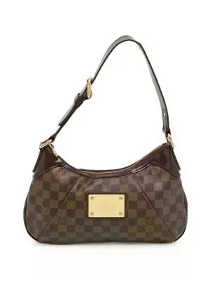 LOUIS VUITTON 2009 Pm Thames Damier Ebene Shoulder Bag