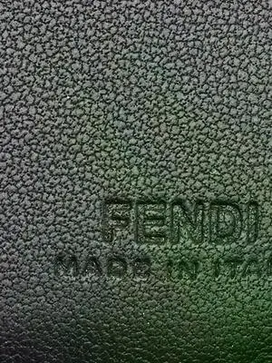 Fendi Grained Leather Pouch