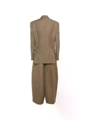 Magda Butrym Oversized Suit - Neutrals