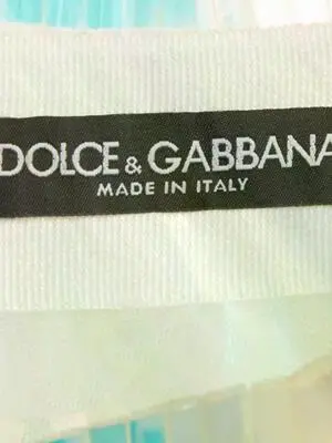 Dolce & Gabbana Iridescent Fringed Mini Skirt
