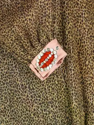 Valentino Garavani Creponne Lamé Dress