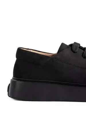 REFERENC Tahoe Grained Nubuck Sneakers - Black