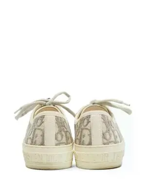 Dior Walk'n' Oblique Jacquard Sneakers - White