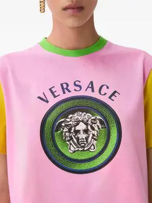 Versace Printed Cotton-jersey T-shirt