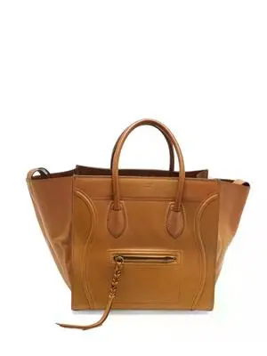 Celine 2013 Phantom Luggage Leather Tote Bag - Brown