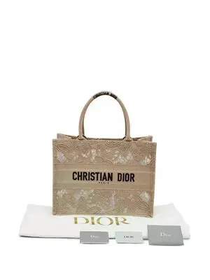 Dior Book Tote Butterfly-embroidered Tote Bag