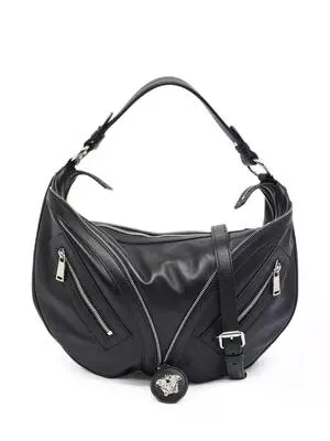 Versace Repeat Leather Tote Bag