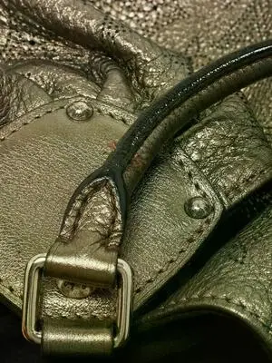 LOUIS VUITTON Mahina Hobo Bag - Gold