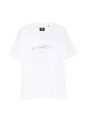 BOSS X Aston Martin C-taut Graphic-print T-shirt - White