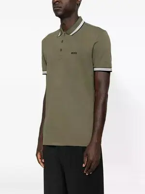 BOSS Paddy Logo-embroidered Polo Shirt