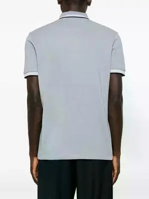 BOSS Paddy Logo-embroidered Tipped Polo Shirt