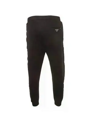Prada 2022 Logo-plaque Re-nylon Track Pants