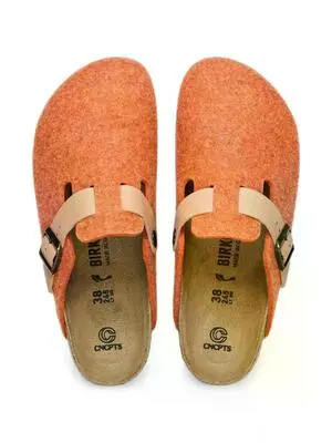 BIRKENSTOCK X Concepts Boston Felt Mules - Orange