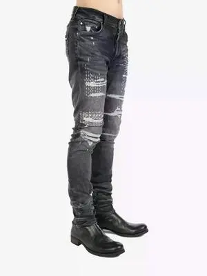 Amiri Boro Repair Skinny Jeans