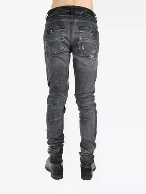 Amiri Boro Repair Skinny Jeans