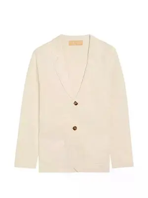 NOW YOU LIVE Langton Waffle-knit Blazer