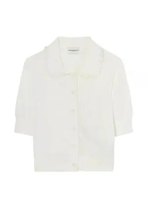 Claudie Pierlot Lace Knit Cardigan