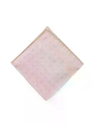 PAOLO ALBIZZATI Geometric-print Polka-dot Pocket Square