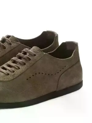 STOFFA Lace-up Suede Sneakers
