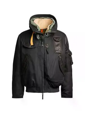 PARAJUMPERS Gobi 20th Shearling-collar Down Jacket - Black