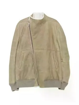 Rick Owens Shearling-lined Leather Jacket