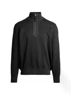 PARAJUMPERS Basic Scoe Half-zip Sweater - Black
