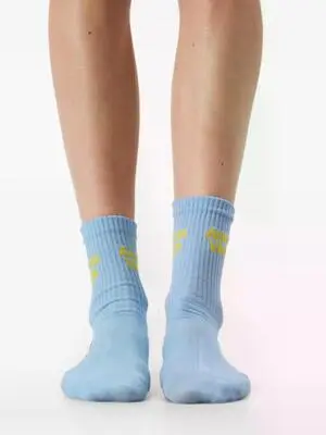 American Vintage Clypsun Logo-intarsia Socks