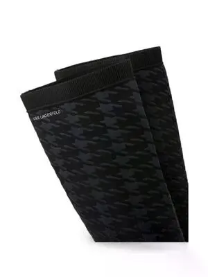 Karl Lagerfeld Pandara Gradient High-leg Knit Boots