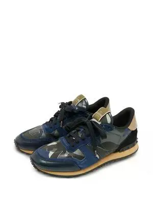 Valentino Garavani Rockrunner Camouflage Sneakers