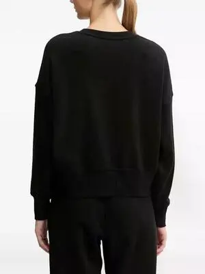Dkny Logo-embellished Drop-shoulder Sweatshirt