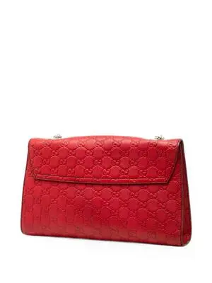 Gucci 2000-2015 Medium Guccissima Emily Shoulder Bag - Red