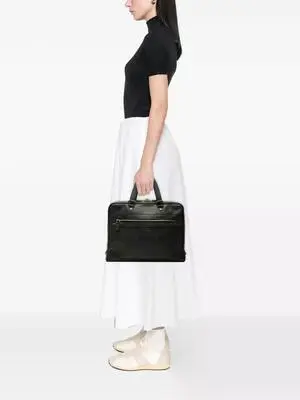 LOUIS VUITTON 2007 Taiga Igor Briefcase Business Bag - Black