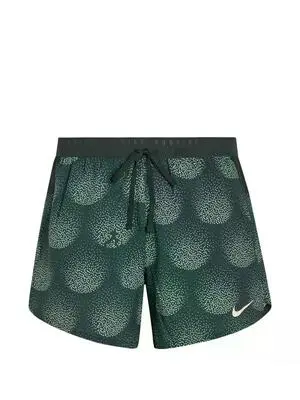 Nike Stride Dri-fit 5 Brief-lined Running Shorts - Green