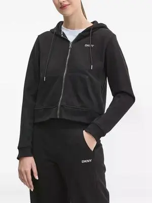 Dkny Zip Hoodie - Black