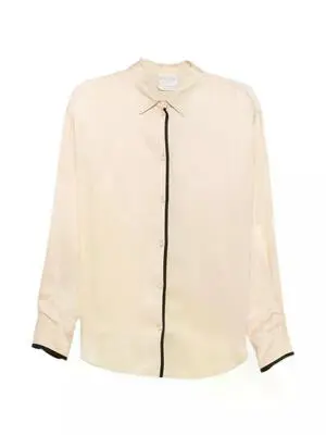 FORTE_FORTE Contrast Trim Shirt