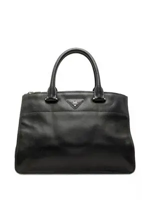 Prada City Calf Twin Pocket Satchel