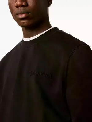 Calvin Klein Logo-embroidered Sweatshirt