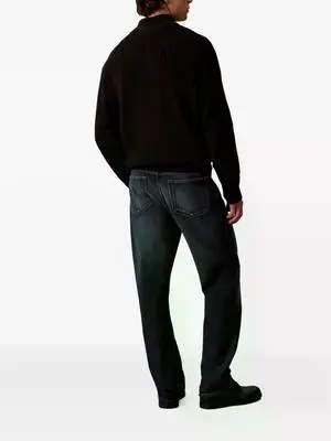 Calvin Klein Quarter-zip Waffle-knit Sweater
