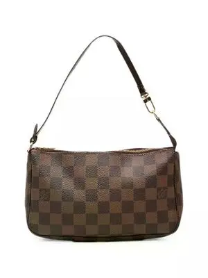 LOUIS VUITTON Damier Ebene Pochette Accessoires Shoulder Bag - Brown